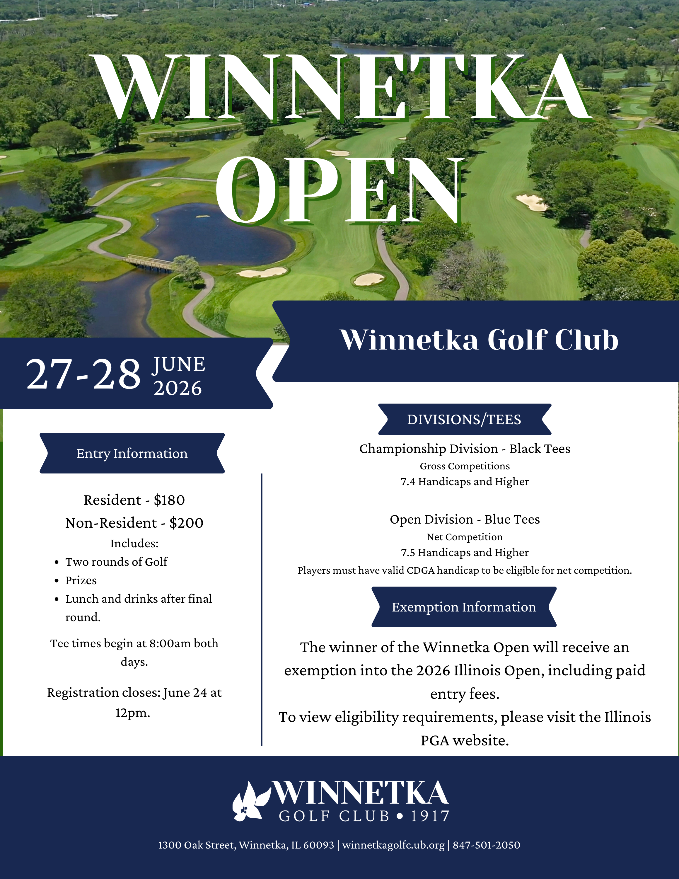 Winnetka Open - Winnetka Golf Club